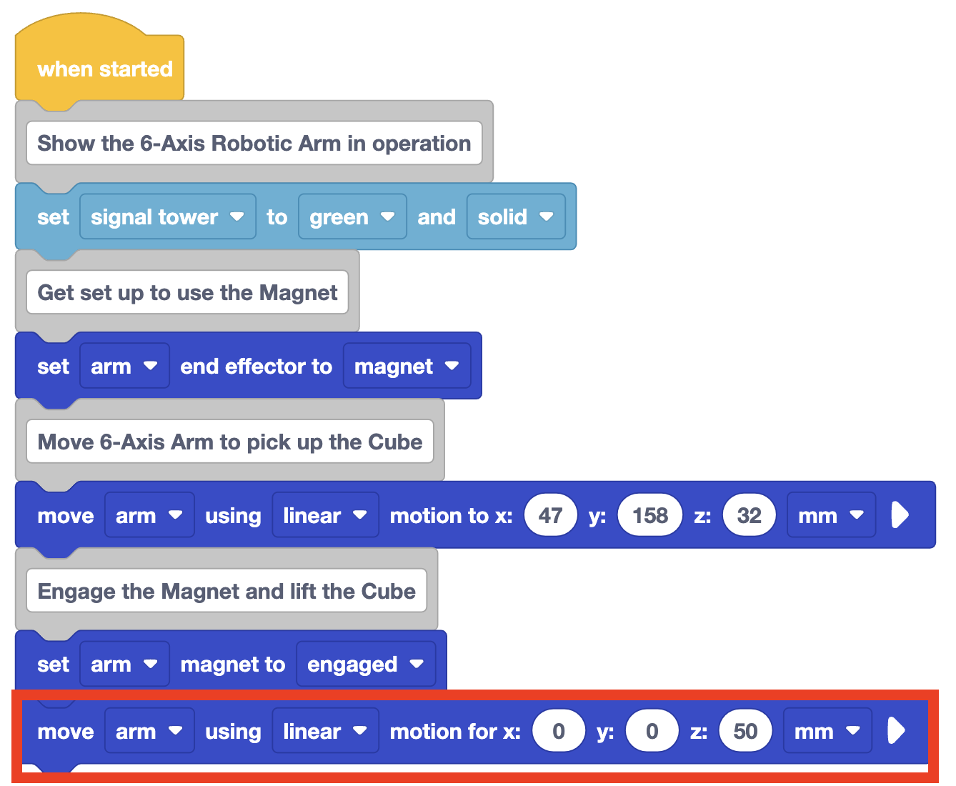 Unit 7 - Transporting and Palletizing Objects - Lesson 2: Pick and Place | VEX Education